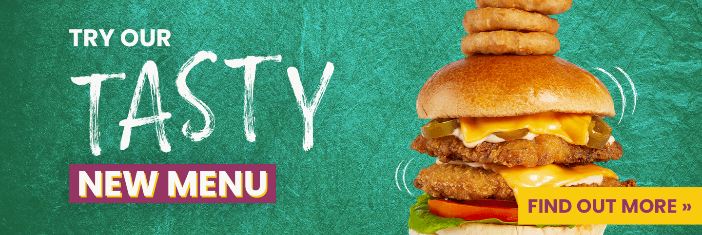 Food Menus & Prices | Sizzling Pubs The Wernley in Oldbury