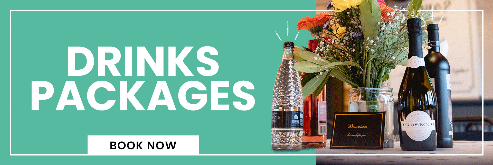 Book a Drinks Package Here for Your Large Party
