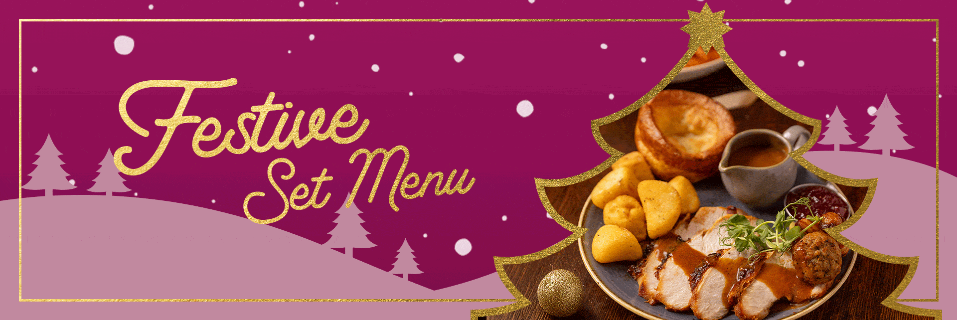 Festive Menu 2026 I The Yenton