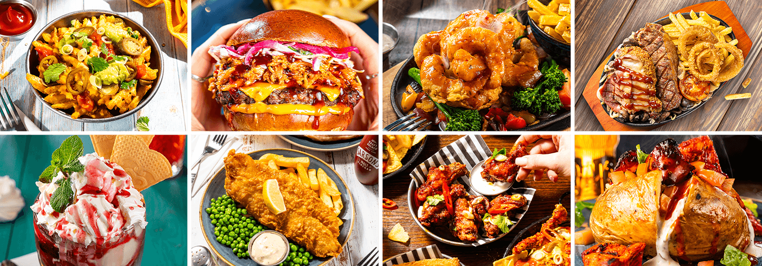 Sizzling Pubs | Great value pub food menu
